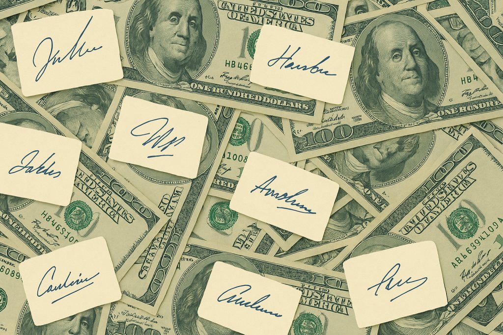 Top 100 Most Valuable Autographs