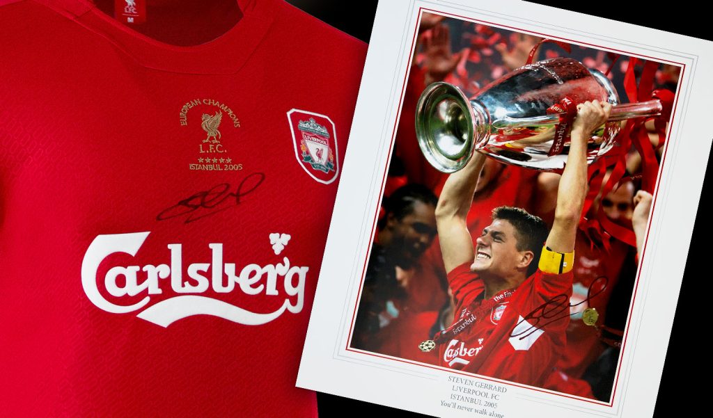 Steven Gerrard Signed Memorabilia: A Buyer's Guide